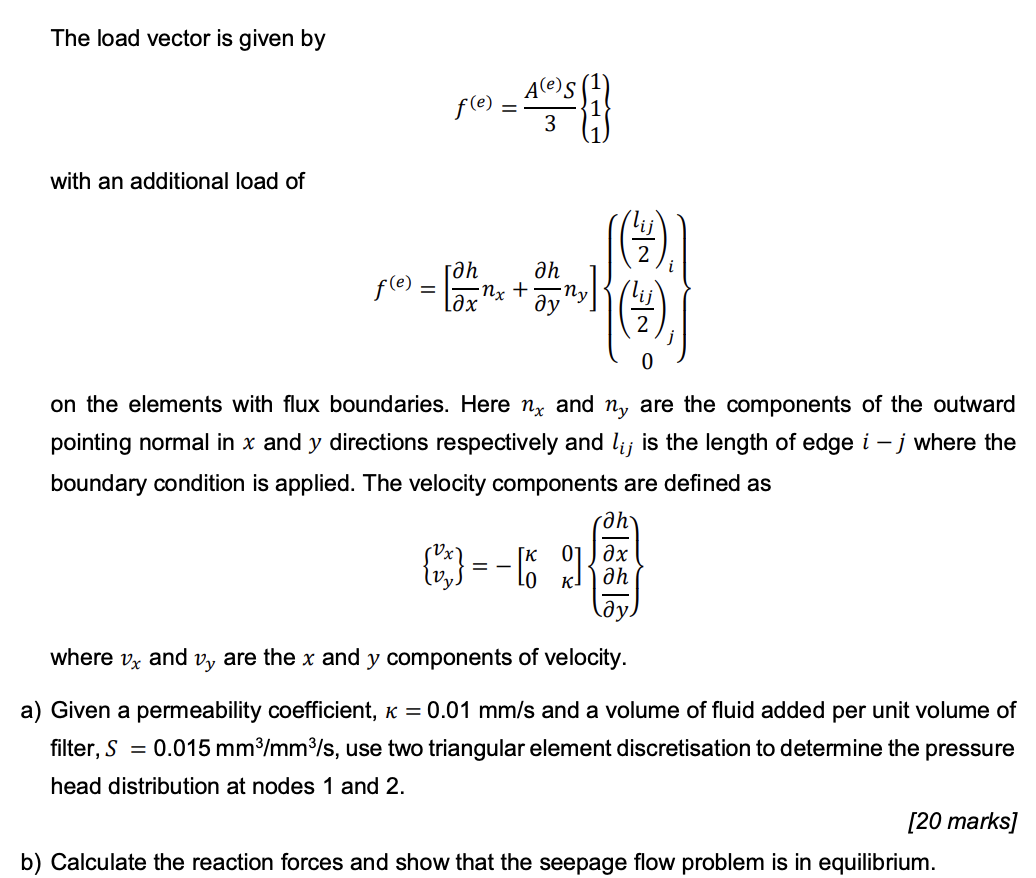 A sand filter with a square cross section is shown in | Chegg.com
