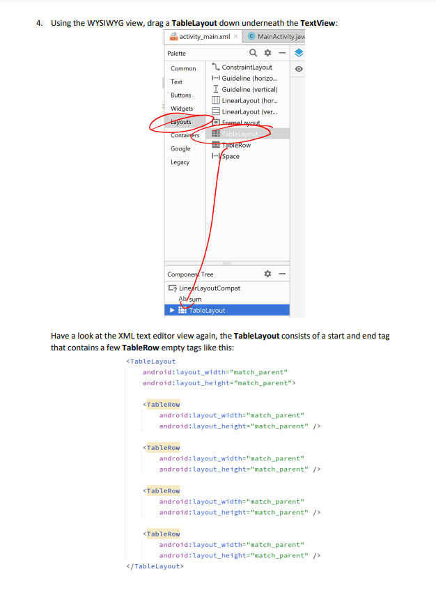 Solved Simple andriod app using Andriod studio Share | Chegg.com