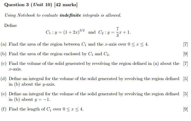 Solved Using Notebook to evaluate indefinite integrals is | Chegg.com