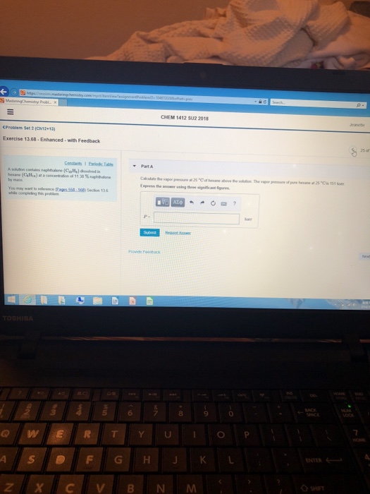Solved Chem 1412 Su2 2018 Cproblem Set 2 Ch1213 Exercise 9072