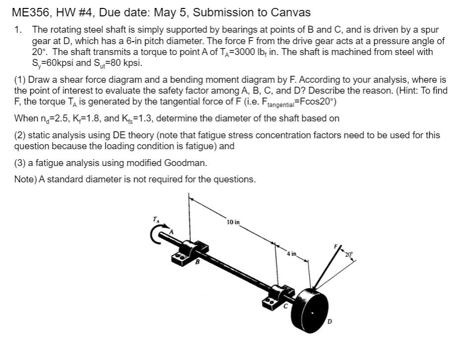 Solved ME356, HW #4, Due date: May 5, Submission to Canvas | Chegg.com