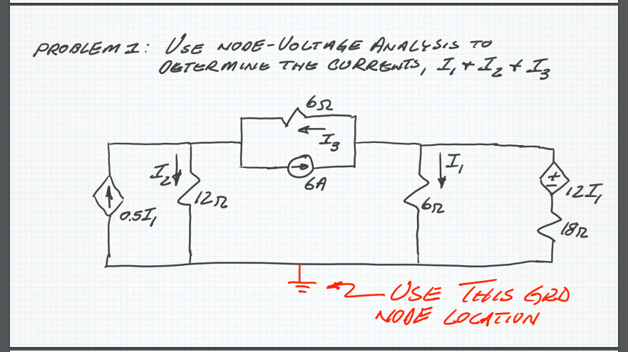 Solved PROBLEM Z: UsE NOOE-VOLTAGE ANALYSIS TO OETERMINE TWE | Chegg.com Solved PROBLEM Z: UsE NOOE-VOLTAGE ANALYSIS TO OETERMINE TWE | Chegg.com