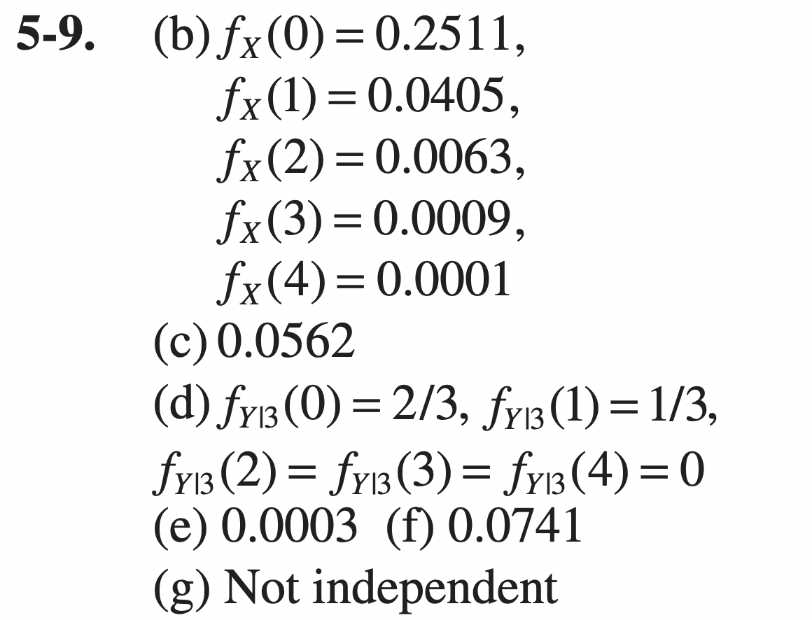Solved 5-9. ﻿An engineering statistics class has 40 | Chegg.com