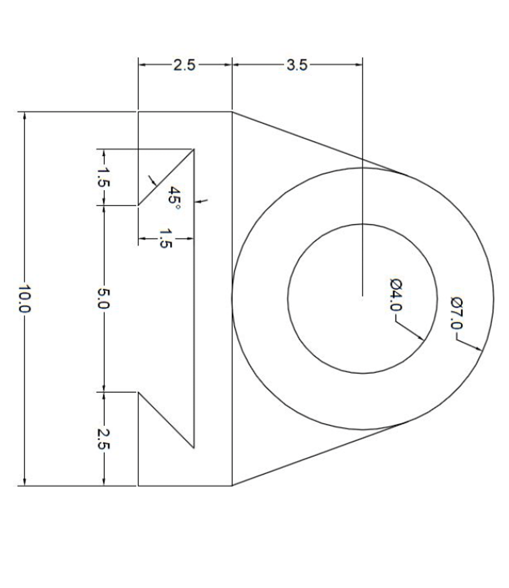 Solved Can someone please draw this using AUTOCAD? And | Chegg.com