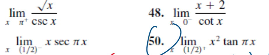 Solved find the one sided limits of these 4 questions | Chegg.com Solved find the one sided limits of these 4 questions | Chegg.com