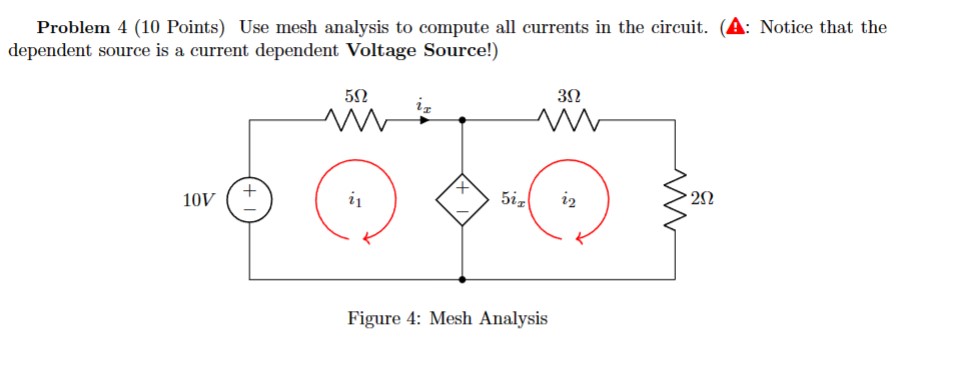 Solved Problem 3 (10 Points) Use nodal analysis to compute | Chegg.com Solved Problem 3 (10 Points) Use nodal analysis to compute | Chegg.com