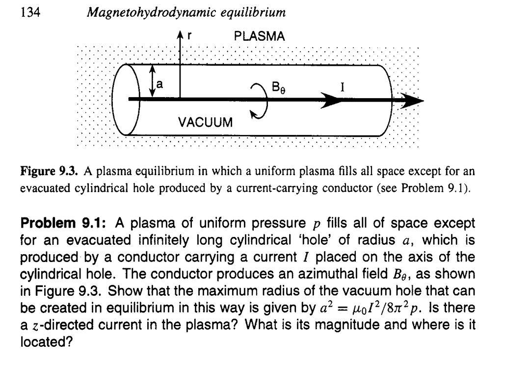 Solved Problem 9.1 from Introduction to Plasma Physics by | Chegg.com