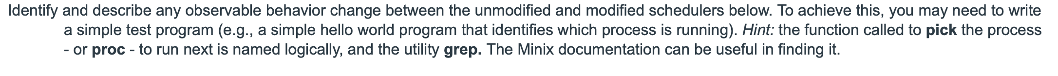 Solved Identify and describe any observable behavior change | Chegg.com