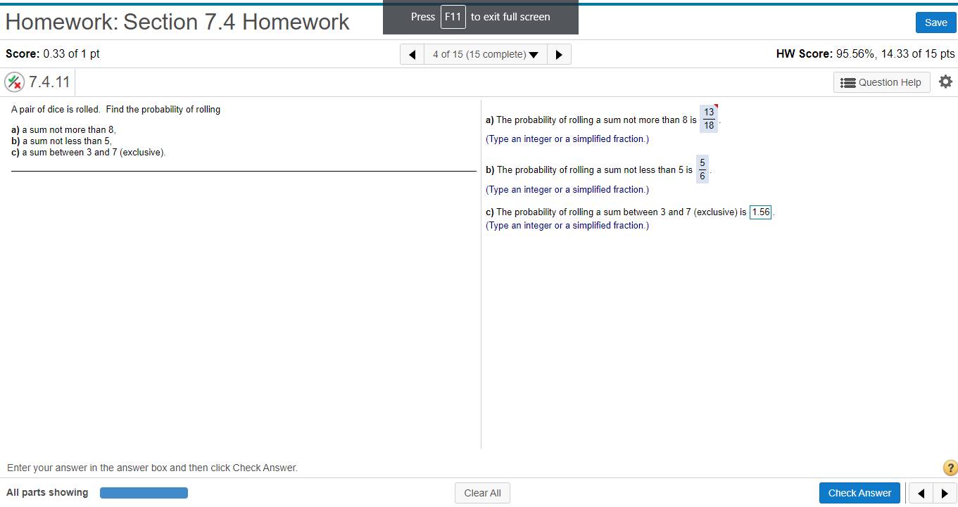 Solved Homework Section 7 4 Homework Save Score 0 Of 1 Pt