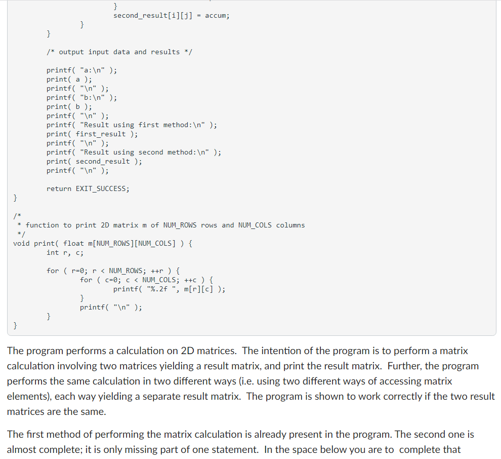 Solved /∗ * Program for Q2 of Lab 6 of Cmpt214 * This | Chegg.com