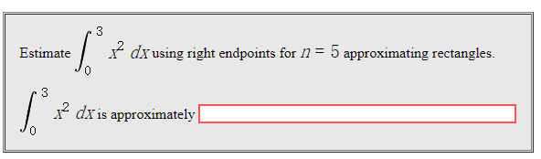 Solved Estimate ∫b=3 a=0 x^2 dx using right endpoints for | Chegg.com