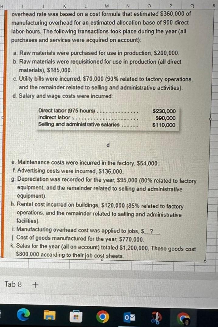 Solved I need help finishing the t-accounts and the journal | Chegg.com