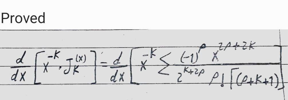 Solved Proved جعل منه d dx - * (0 x را دادی ام ]4[ d dx -K X | Chegg.com