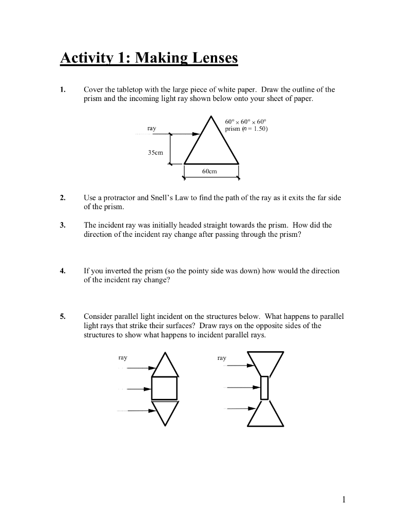 Solved 3. The incident ray was initially headed straight | Chegg.com