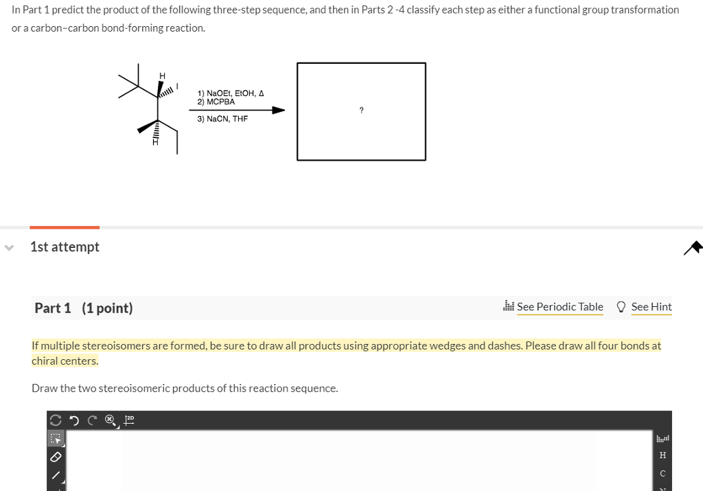 Solved In Part 1 Predict The Product Of The Following