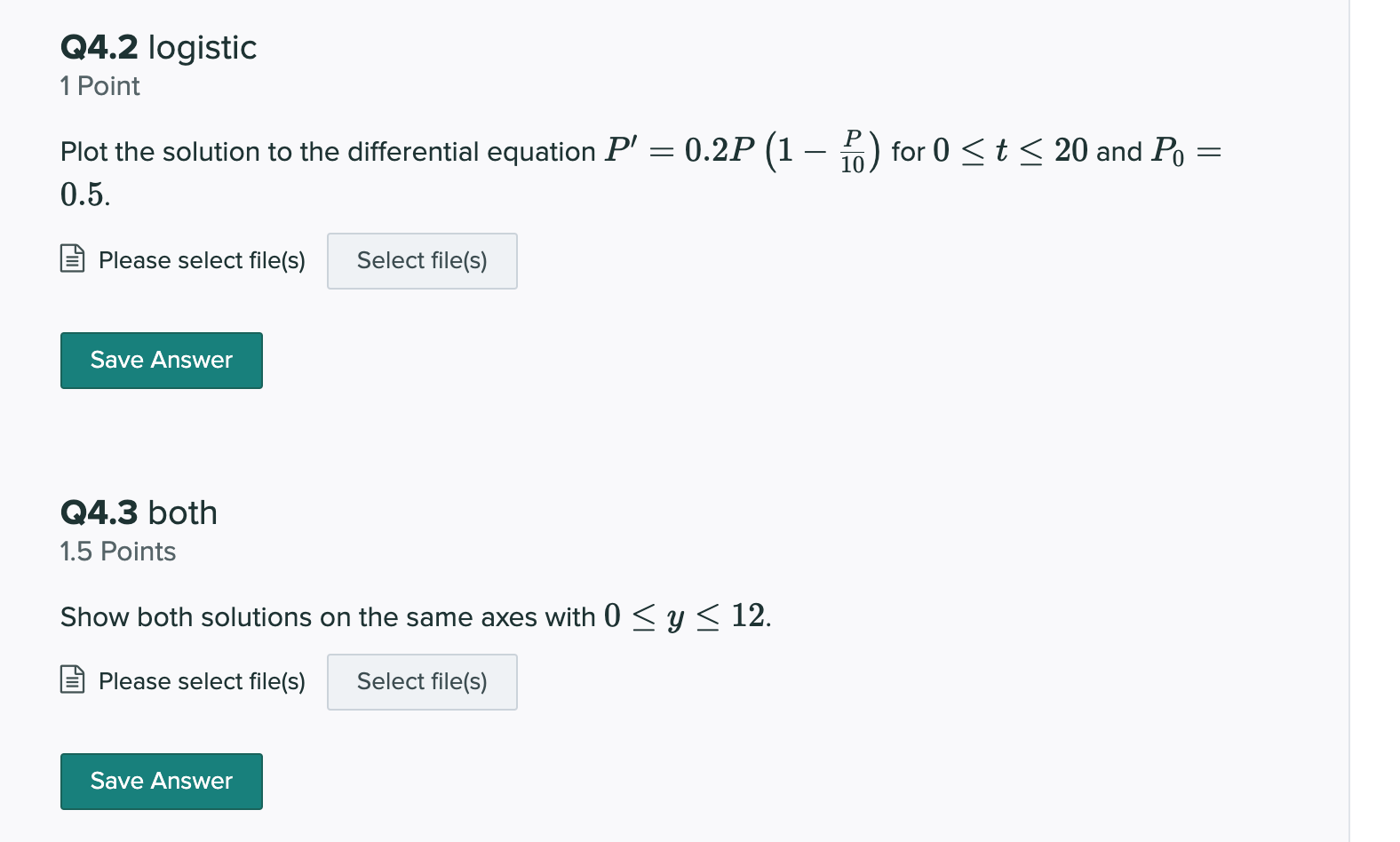 Q4 3.5 Points Use the SageMath code for Euler's | Chegg.com