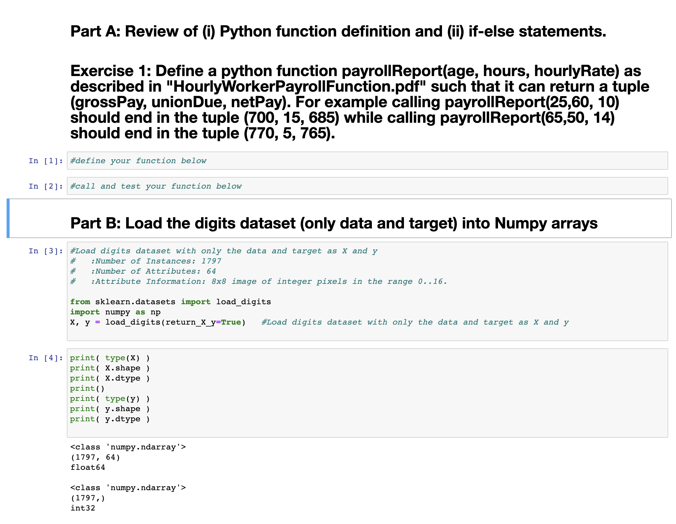 Solved I need help completing all the exercises, use the | Chegg.com