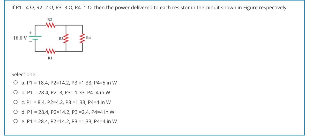 Solved If R1 = 4 12, R2=2 12, R3=3 12, R4=1 12, then the | Chegg.com