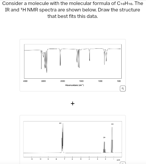 Solved Consider a molecule with the molecular formula of | Chegg.com