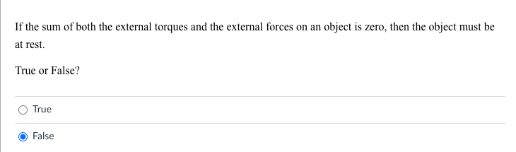Solved If the sum of both the external torques and the | Chegg.com