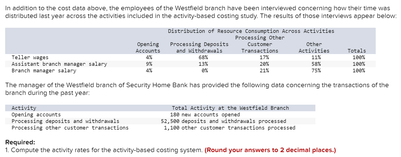 Solved Exercise 7-8 (Algo) Computing and Interpreting | Chegg.com