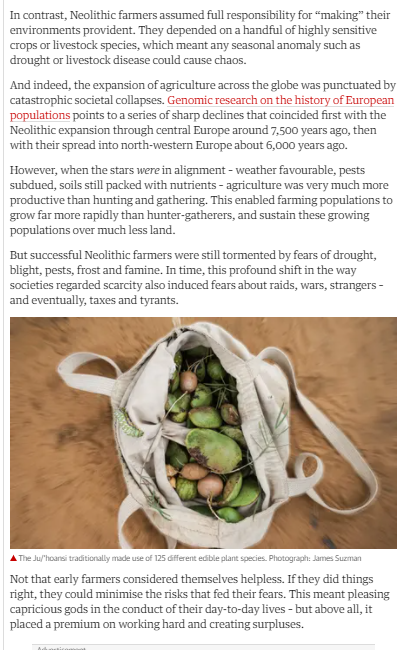 Solved How Neolithic farming sowed the seeds of modern | Chegg.com