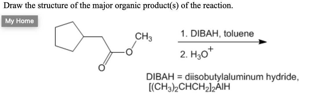 Solved Draw the structure of the major organic product(s) of | Chegg.com