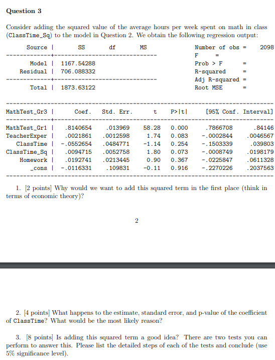 Solved Consider adding the squared value of the average | Chegg.com