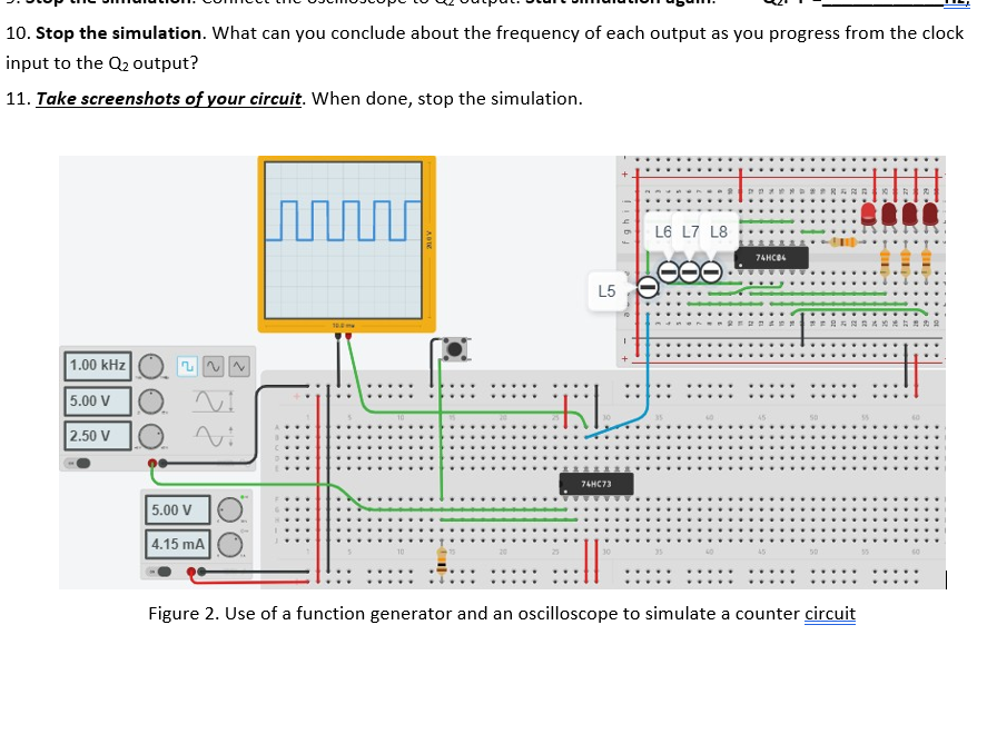 5. Stop the simulation. Now generate a TTL signal | Chegg.com