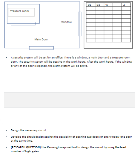 Solved - A security system will be set for an office. There | Chegg.com