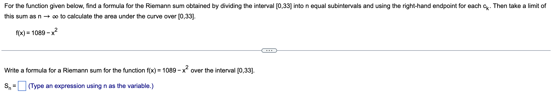 Solved For the function given below, find a formula for the | Chegg.com
