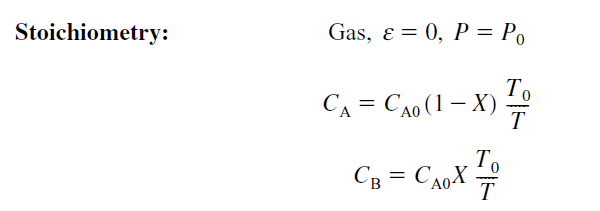 Solved The gas-phase reversible reaction A + B is carried | Chegg.com