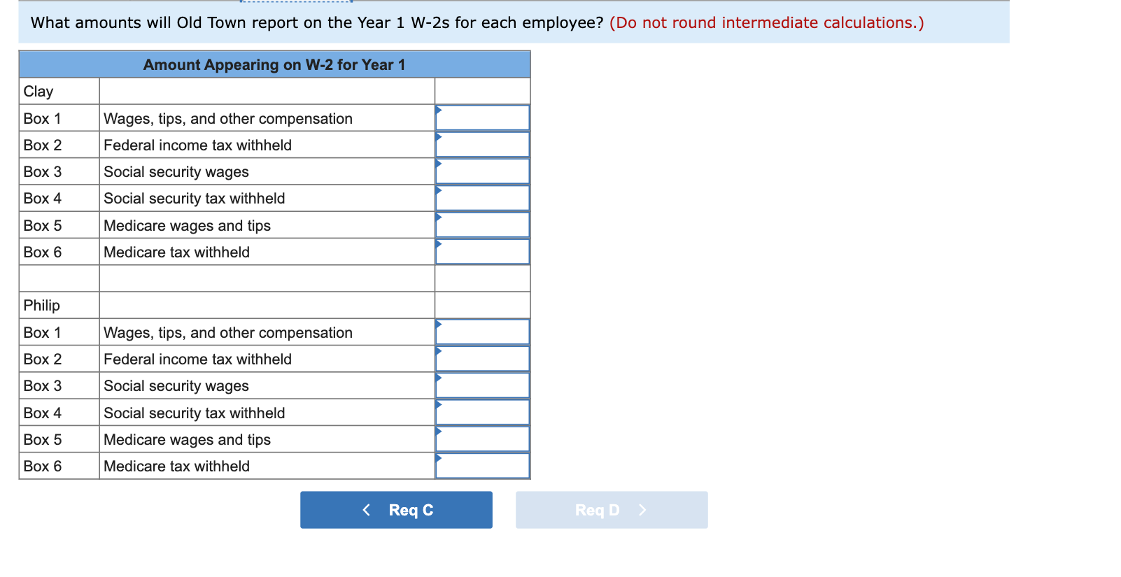 Solved Old Town Entertainment has two employees in Year 1. | Chegg.com