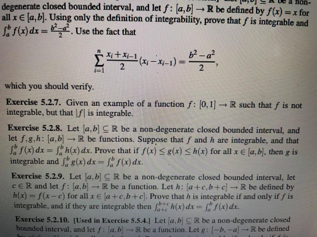 Solved on- degenerate closed bounded interval, and let f: | Chegg.com
