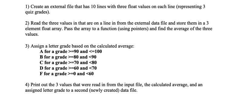 Solved This is using C Programming thank you! | Chegg.com Solved This is using C Programming thank you! | Chegg.com