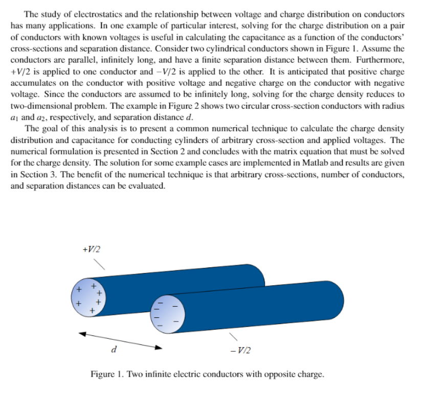 The study of electrostatics and the relationship | Chegg.com