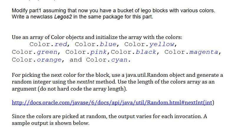 Create this in JAVA Create a Swing GUI application | Chegg.com