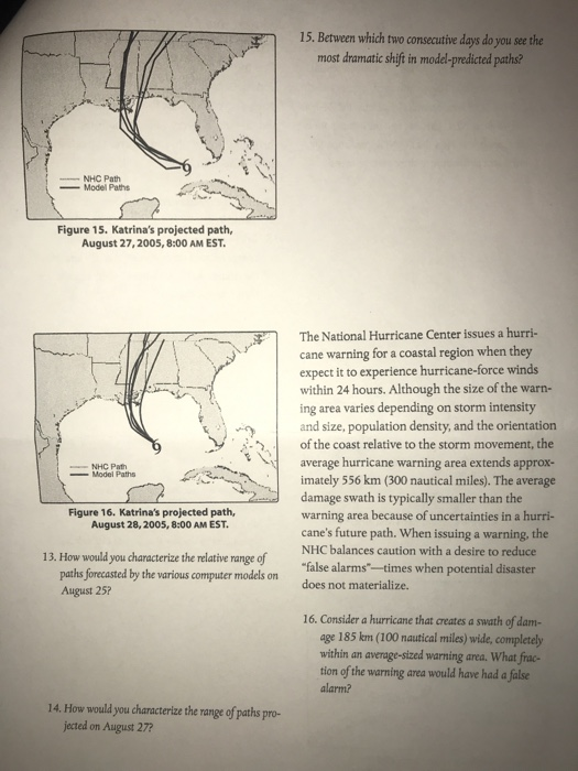 15. Between which two consecutive days do you seethe | Chegg.com
