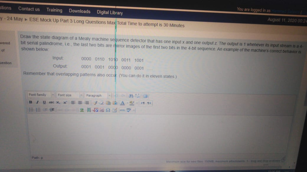 Solved stions Contact us Training Downloads Digital Library | Chegg.com