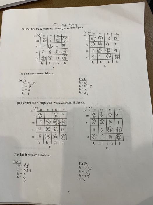 Solved Experiment 3 Design with Decoders and Multiplexers 1. | Chegg.com