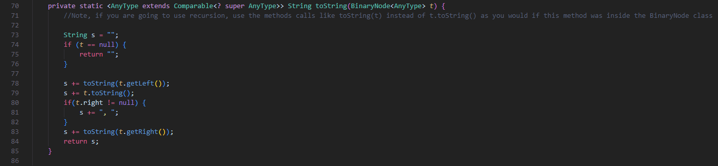 Solved Having trouble getting all nodes printed with an ", " | Chegg.com
