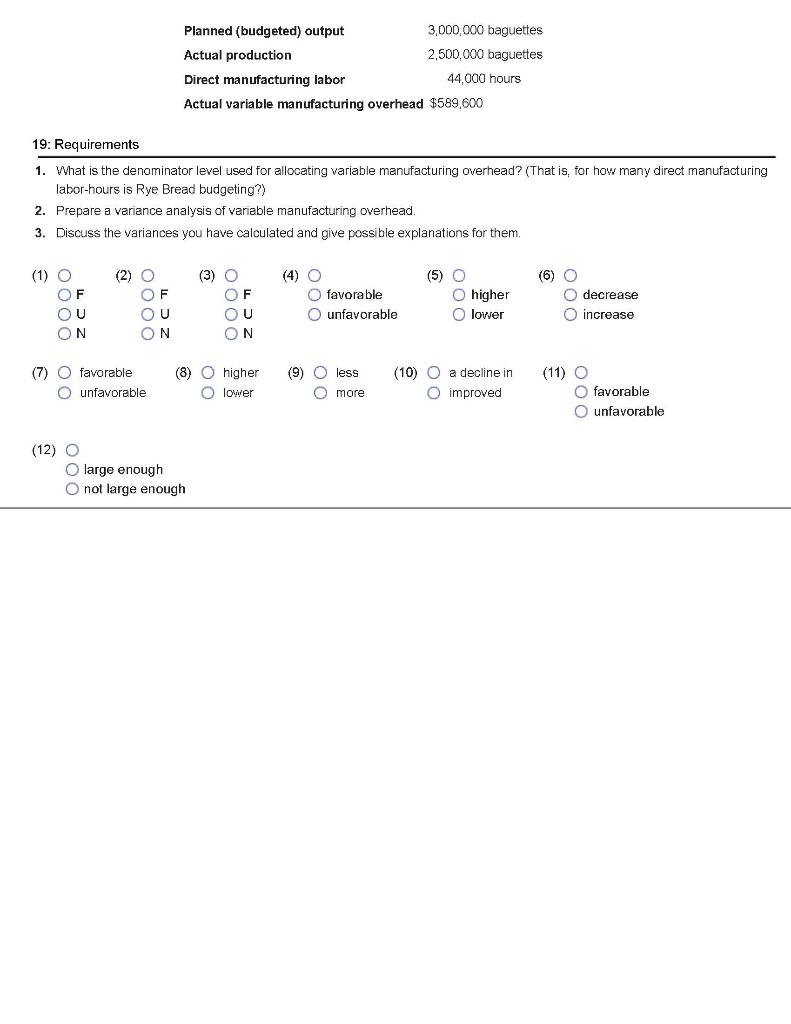 1. Prout, Inc., bottles and distributes mineral water | Chegg.com