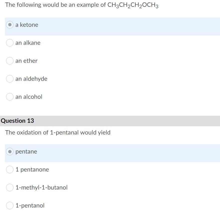 Solved The hydrogenation of 2-methylpropanal gives the | Chegg.com