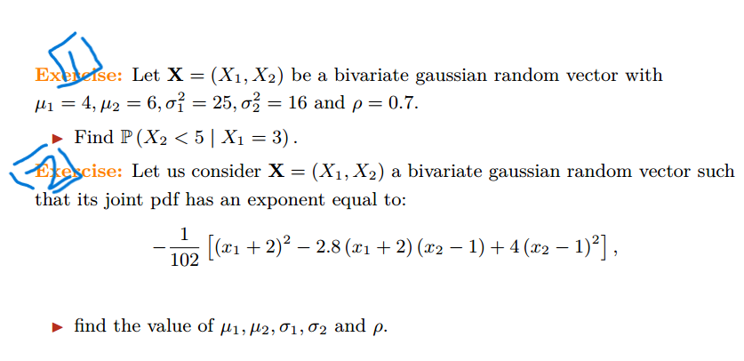 Solved = = = Exkletse: Let X = (X1, X2) be a bivariate | Chegg.com