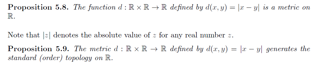 Solved → R is said to be a metric on X iff Definition 5.1. | Chegg.com