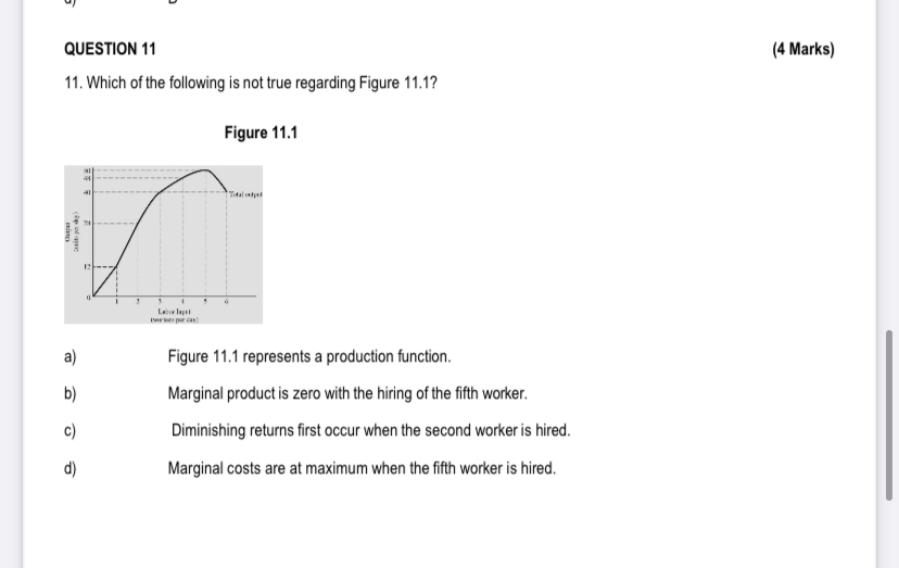 Solved 11. Which of the following is not true regarding | Chegg.com