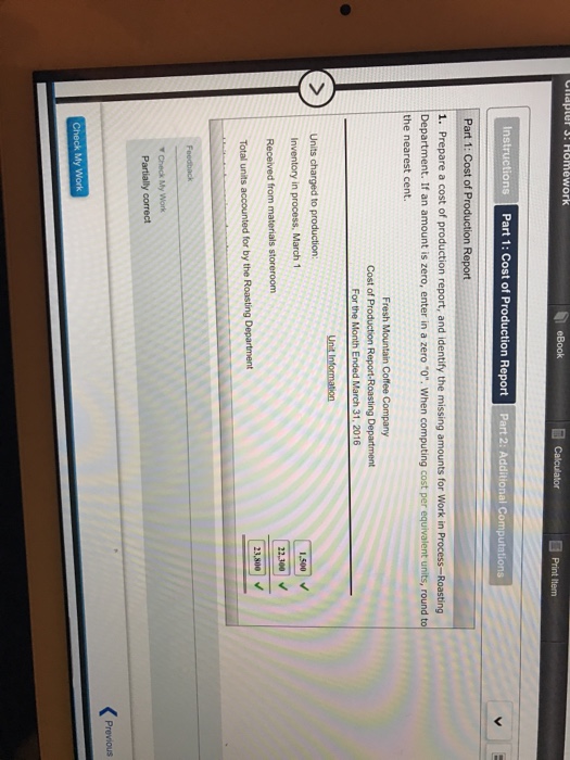 Solved Pter Homework Instructions Part 1: Cost of Production | Chegg.com Solved Pter Homework Instructions Part 1: Cost of Production | Chegg.com