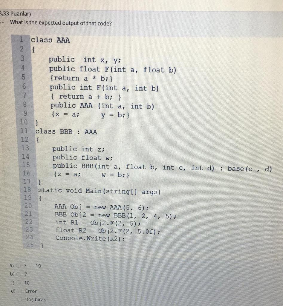 Solved Final Exam (8.33 Points) 6- Are there any Syntax | Chegg.com