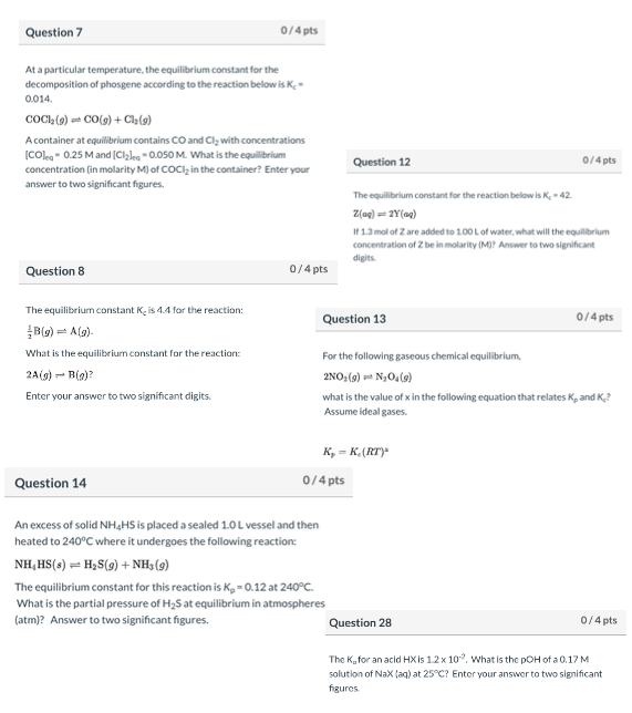 Solved Please explain how you got each answer! I am having a | Chegg.com