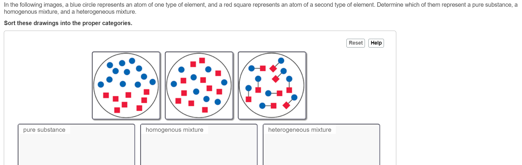 Solved In The Following Images A Blue Circle Represents An Chegg